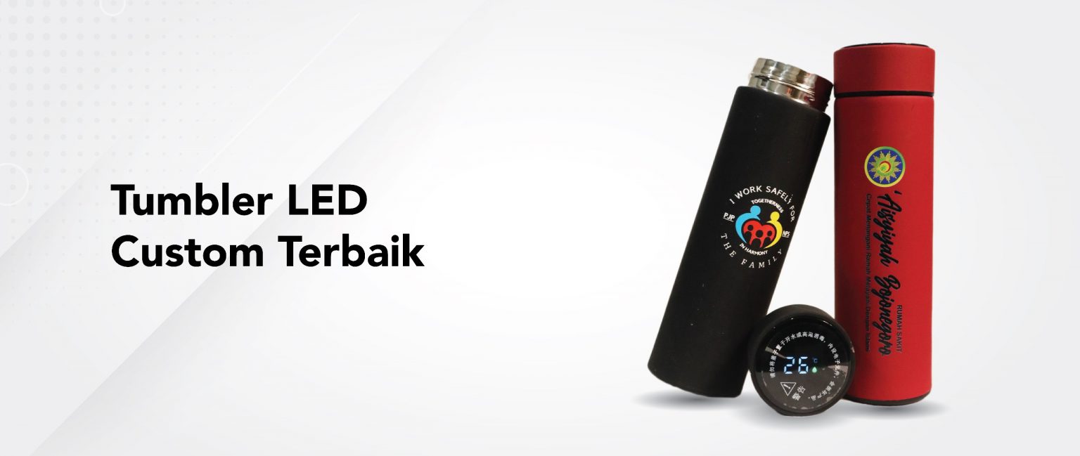 Tumbler LED Custom Terbaik - Impero Promosi
